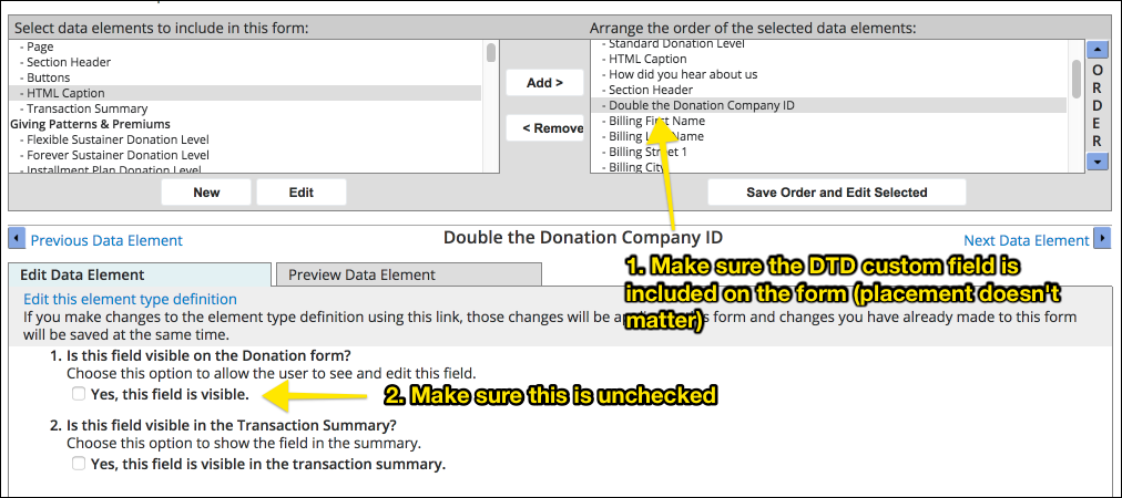 Does Double the Donation integrate with Blackbaud's Luminate Online?